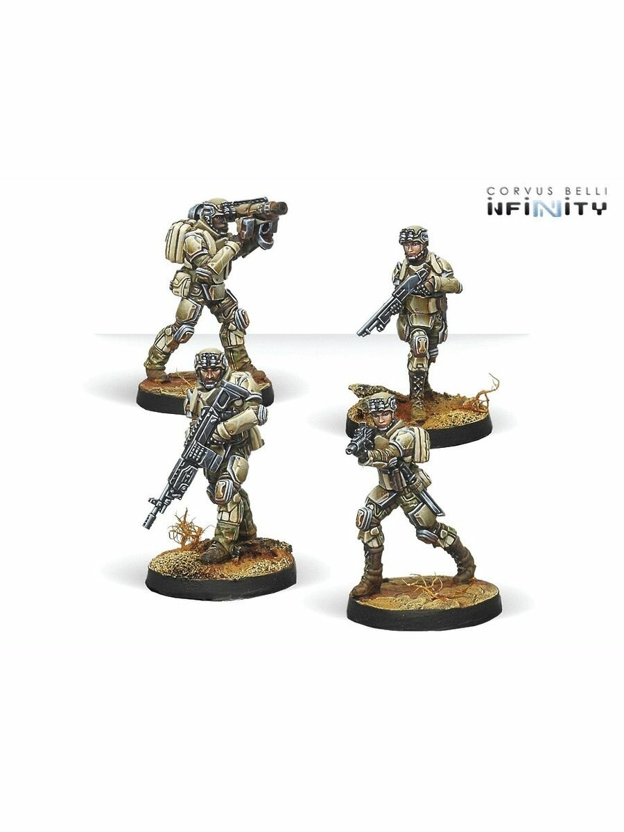 Набор миниатюр "5th Minutemen Regiment Ohio" для настольной игры Infinity