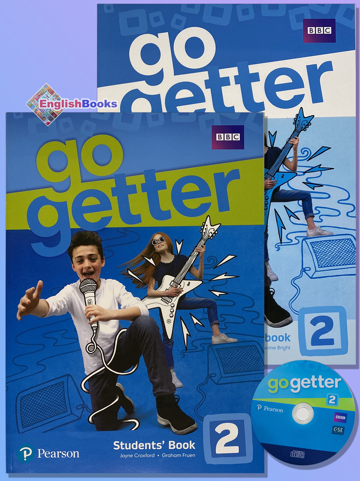 Go Getter 2, комплект (учебник, рабочая тетрадь, диск)