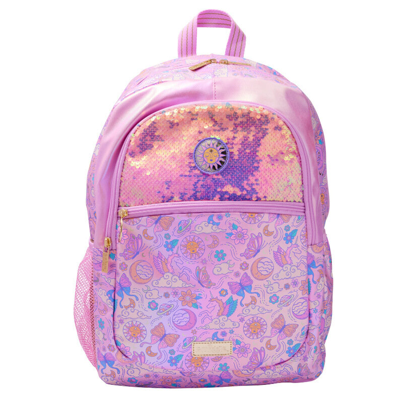 Школьный рюкзак Smiggle, цвет: Переливающийся розовый