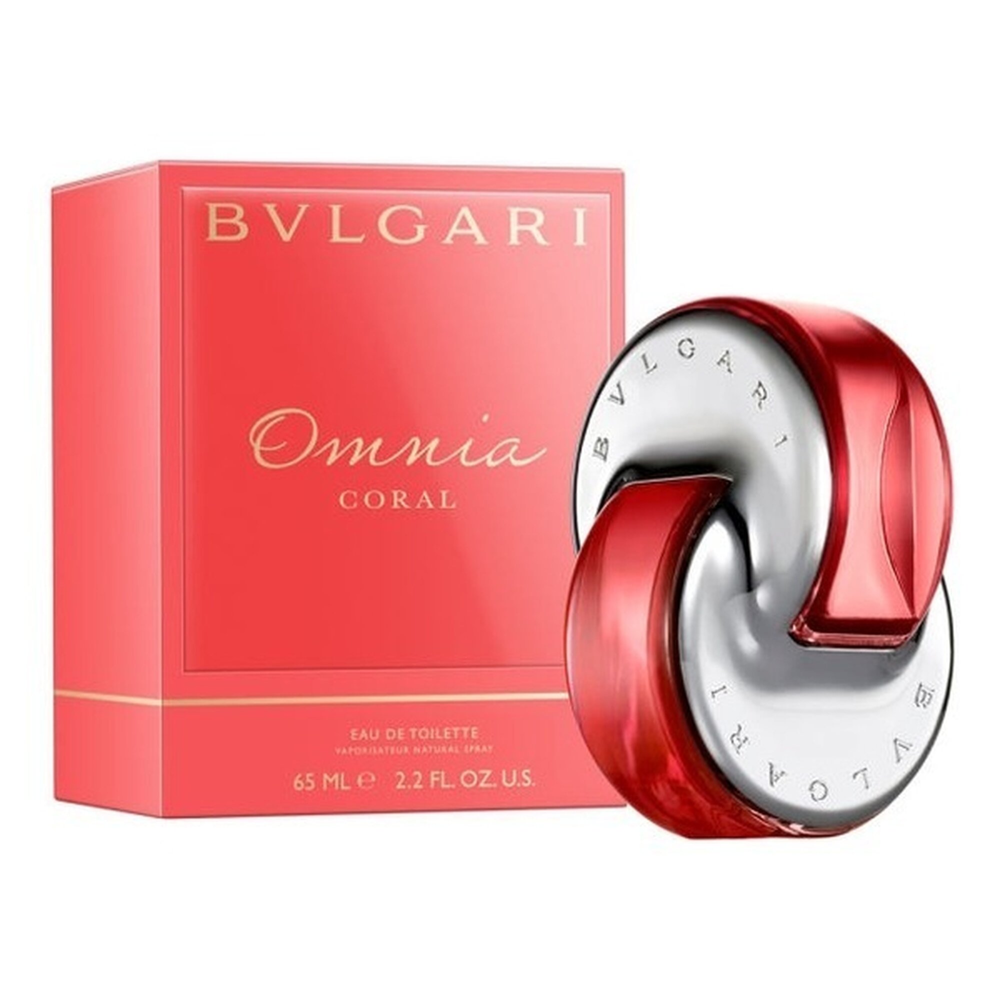Туалетная вода BVLGARI Omnia Coral, для женщин, 65 мл, 1 упаковка