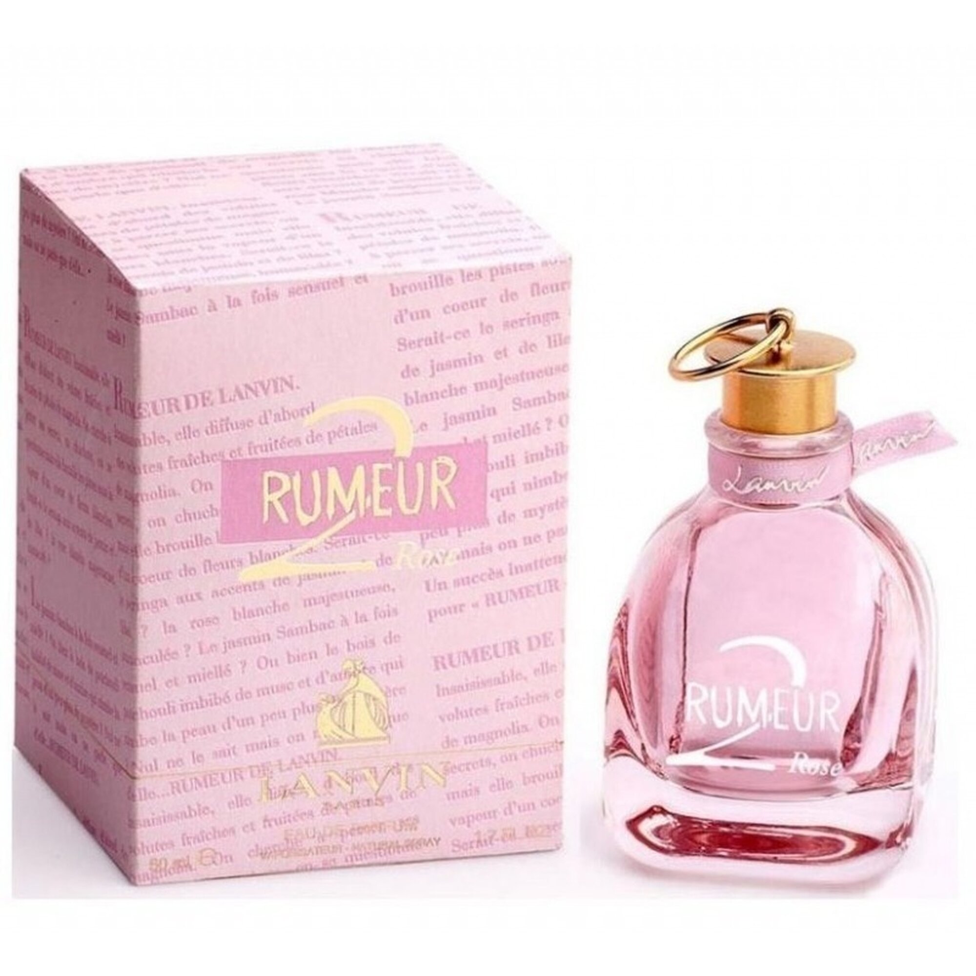 Парфюмерная вода Lanvin Rumeur 2 Rose, для женщин, объем 100 мл