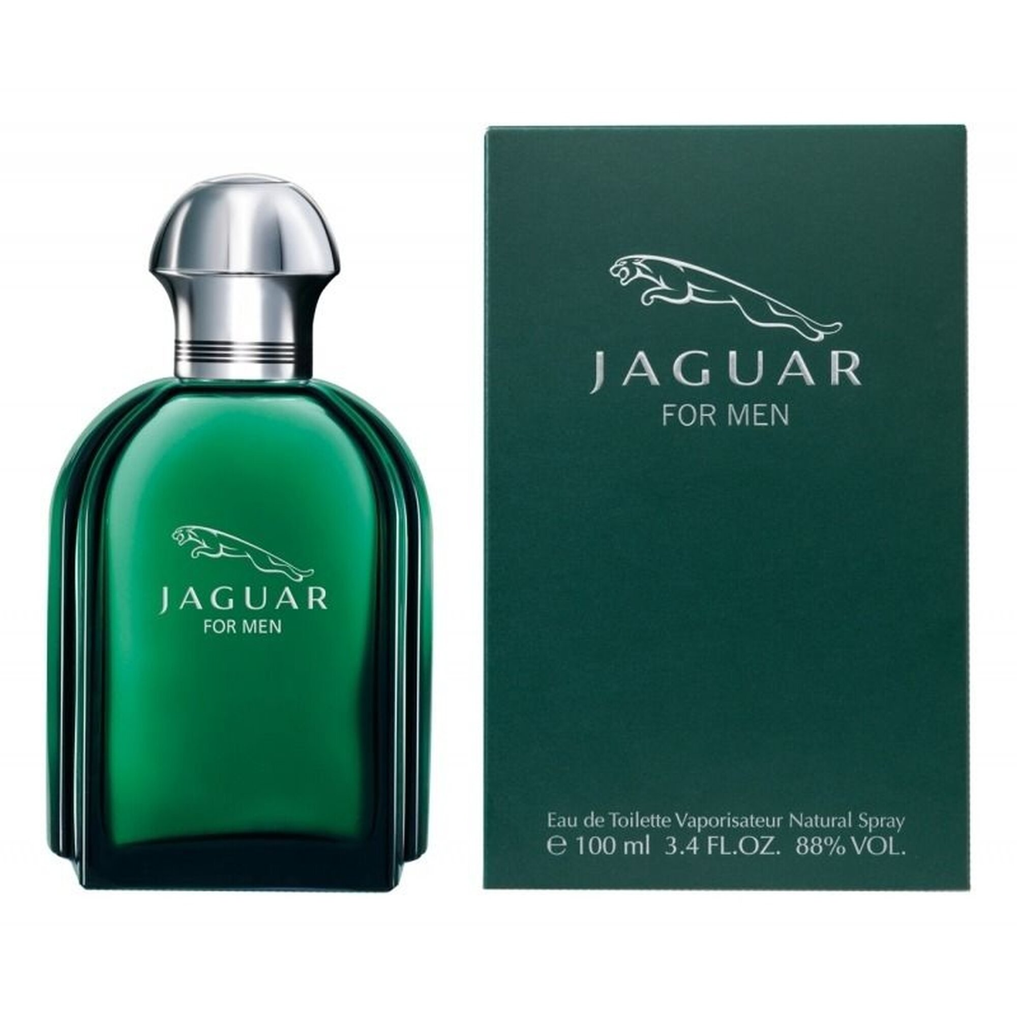 Туалетная вода Jaguar for Men, объем 100 мл, флакон, 1 упаковка