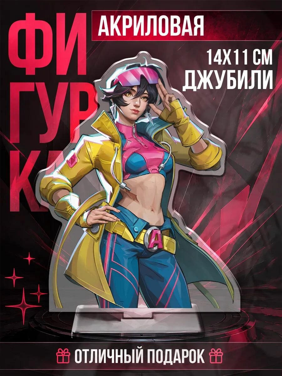 Акриловая фигурка на стол Marvel Rivals Jubilee