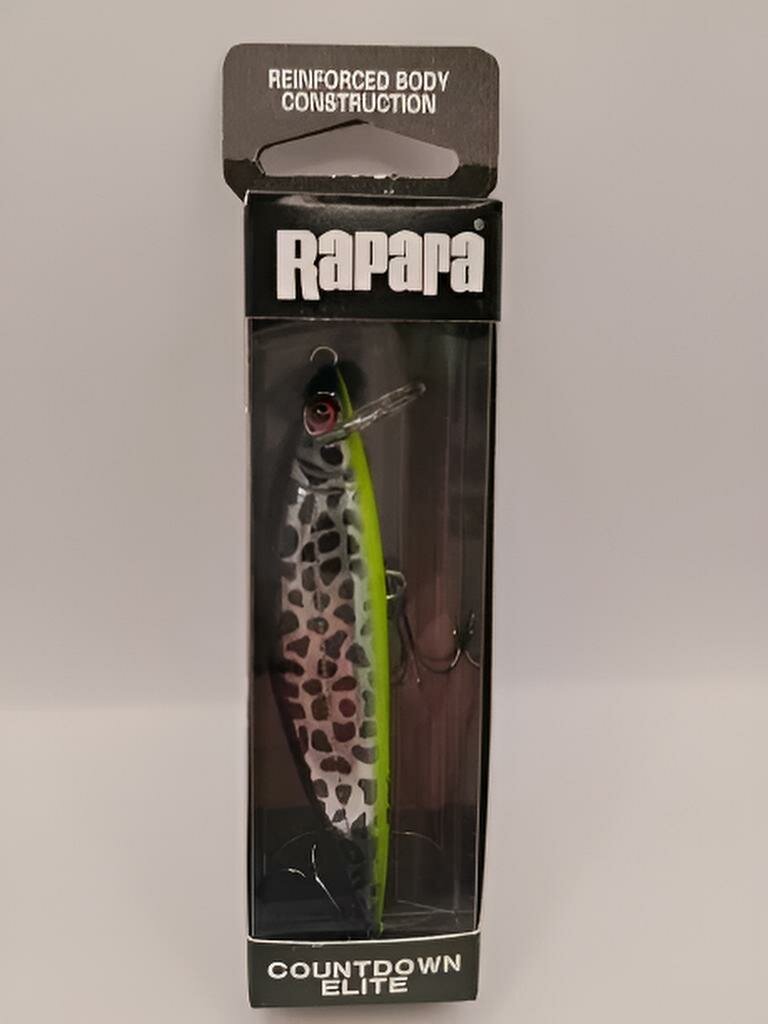 Воблер для рыбалки Rapara Countdown Elite 95mm 14g: классический тонущий минноу на щуку, судака, жереха