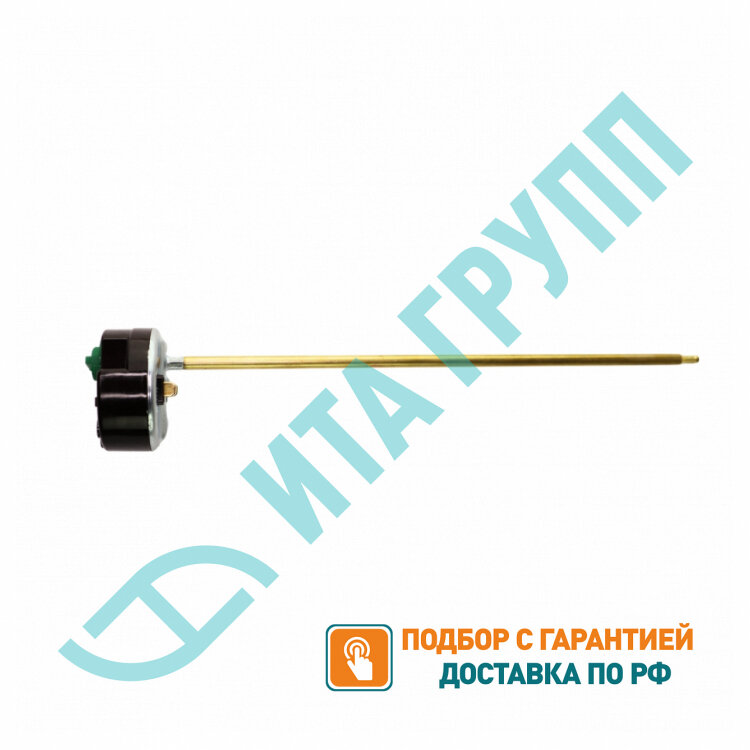 Термостат стержневой RTR 20A, 40-80°С, 265мм, 250В, 181501