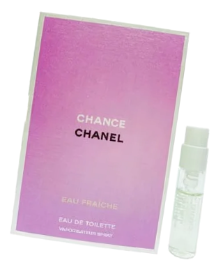 Пробник духов Chanel Chance Fraiche 1.5 мл женских - Шанель Шанс О Фреш миниатюра туалетной воды