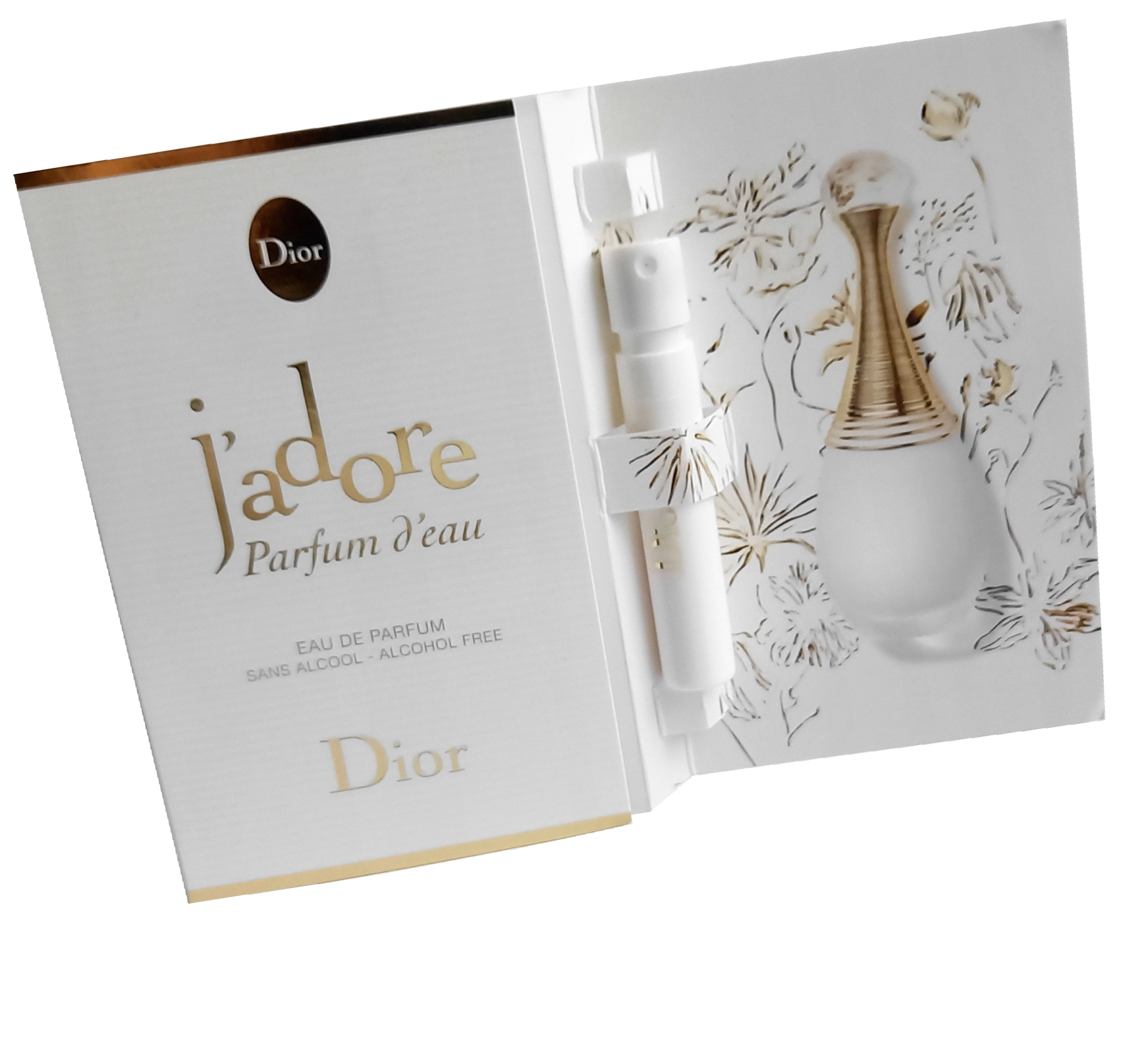 Christian Dior J Adore Deau парфюмерная вода для женщин 1.2 мл сэмпл - Жадор парфюм Д О Диор