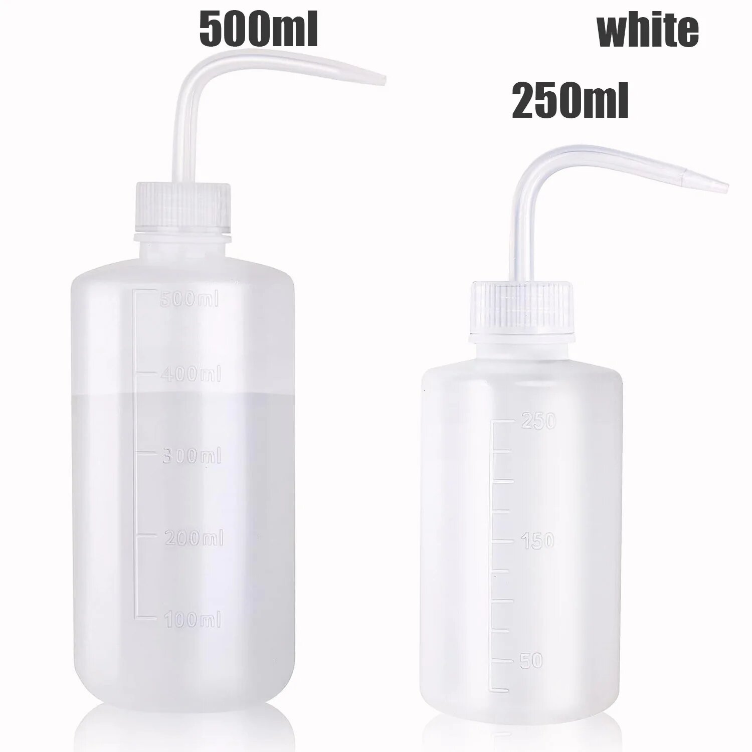 2 шт. бутылки для мытья татуировок TRUE STAR 500/250 мл 250ML 500ML-White