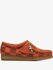 Лоферы Clarks ORIGINALs Wallabee Orange, размер 7.5, зеленый/оранжевый
