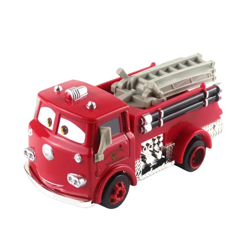 Машинка Cars Red Firetruck 1:18, Красный, Cars 27