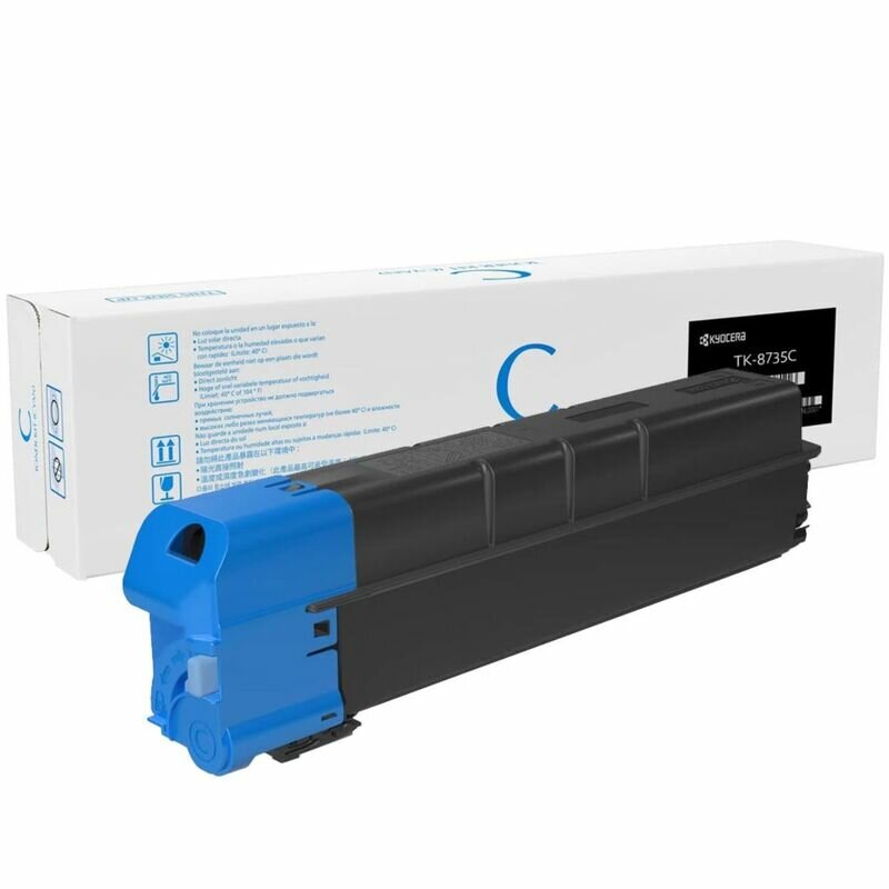 Картридж TK-8735C для Kyocera TASKalfa 7052ci, 8052ci голубой
