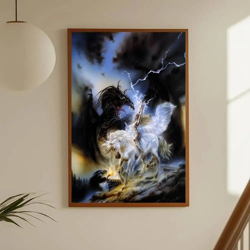 Настенная наклейка-постер билибили Luis Royo Art Anime 40x60cm No Frame, z13