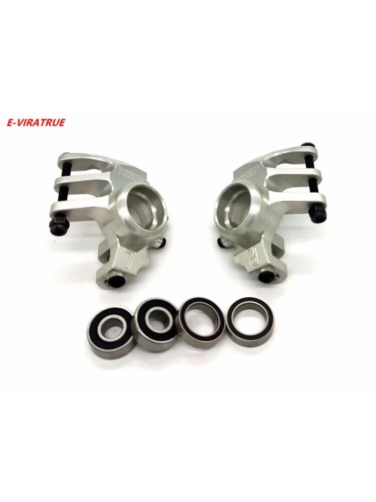 E-VIRATRUE 7075 Алюминиевые передние поворотные кулаки для Axial RYFT RBX10