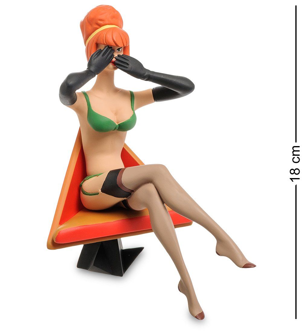 Статуэтка 'Не вижу зла' Стэфана Эметта (Pin-up Parastone)