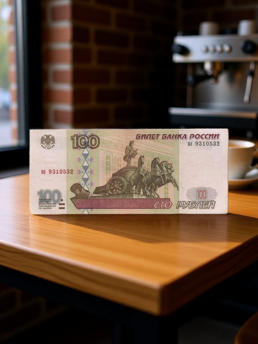 Банкнота Россия 1997 год 100 рублей (Без модификации) VF первый выпуск