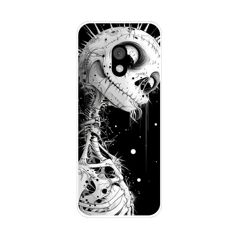 Для Nokia 235 4G 215 220 4G Macaron Cute Cat прозрачные силиконовые Nokia 220 4G (2024), DENAHMSA10