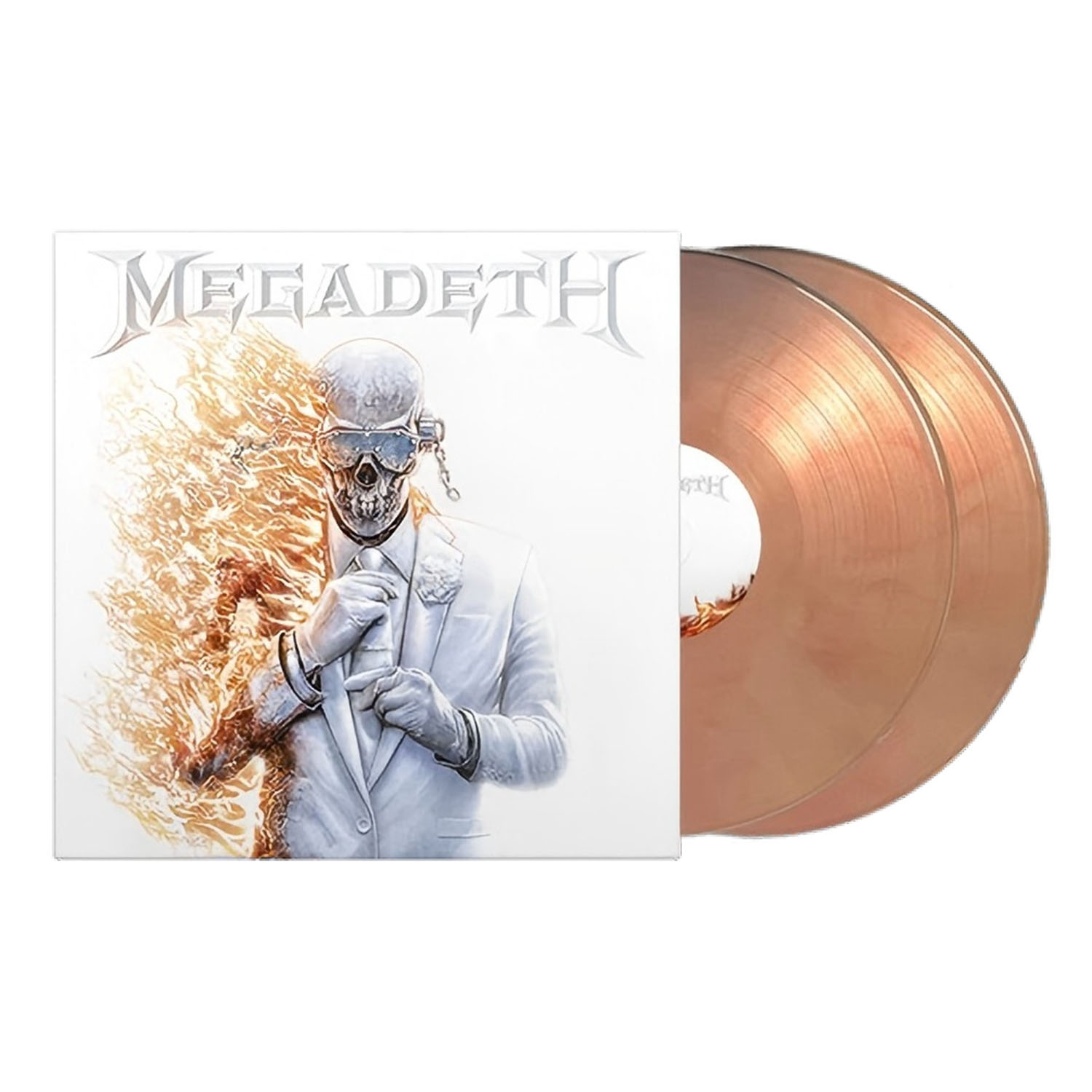 Виниловая пластинка White Orange Marble Vinyl, Megadeth - Megadeth /> 2LP
