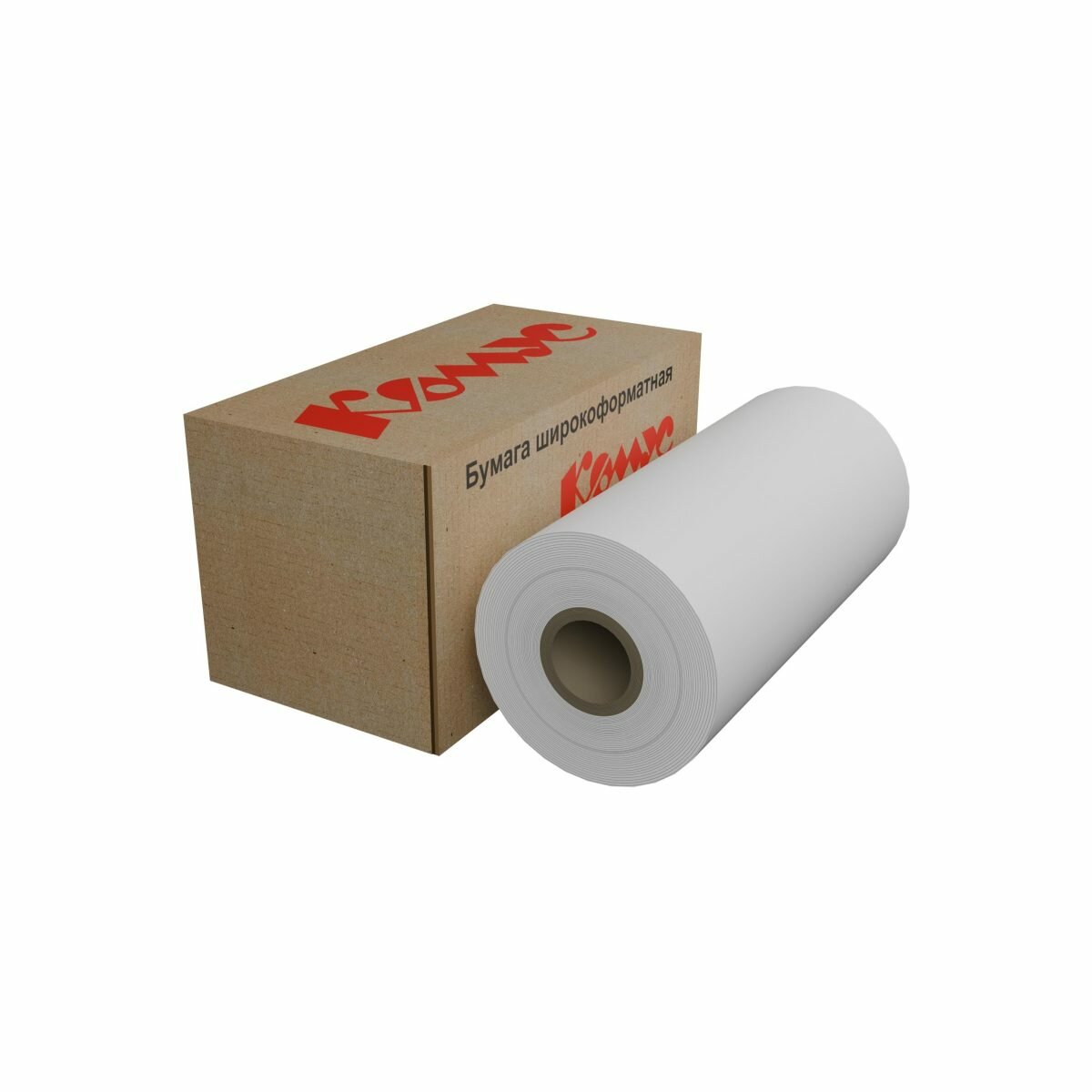 Бумага широкоформатная ProMEGA Engineer BrightWhite (А3 (297мм), намотка 150м, 80г)