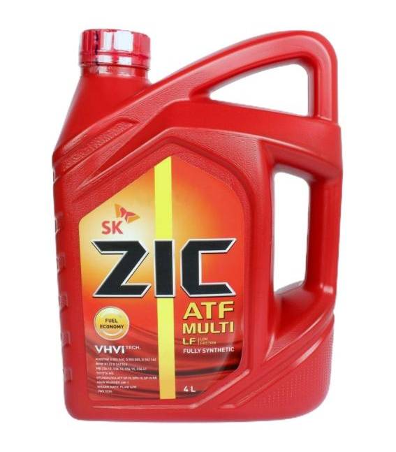 Масло ZIC ATF MULTI LF для АКПП 4литр MULTI LF АКПП 4л 162665