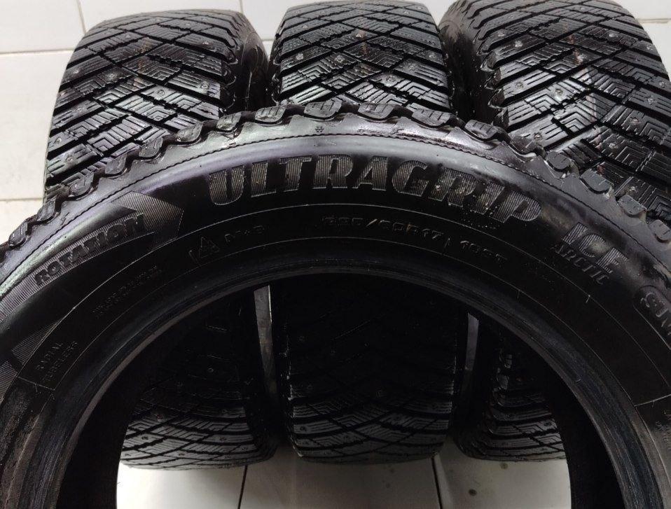 Зимние шины нешипованные Goodyear UltraGrip Ice Arctic 4х4 SUV 225/60 R17 14.0% износ T0170417