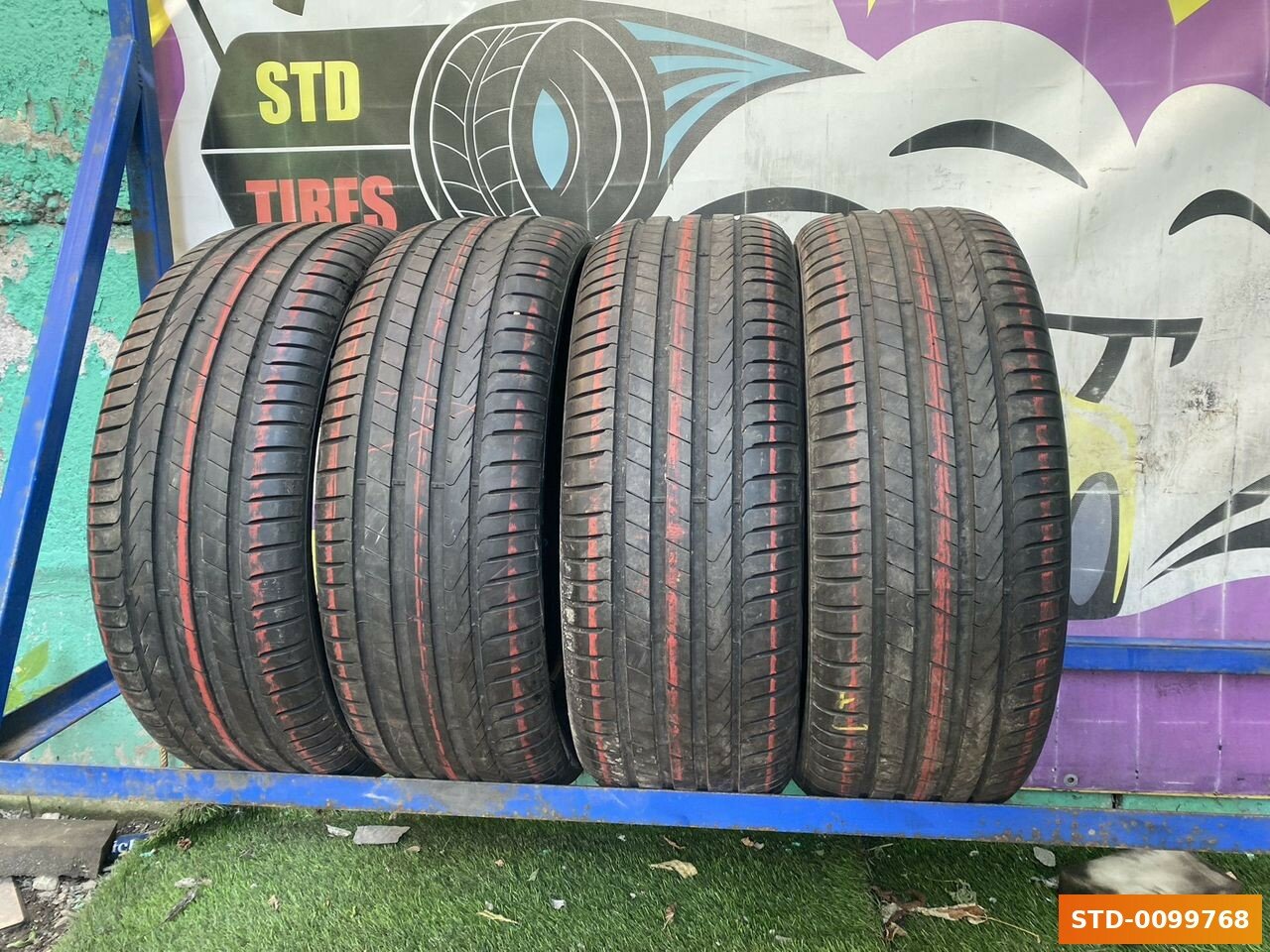 Комплект (4 шт) летних БУ шин Pirelli Cinturato P7 (P7C2) 225/55 R17 25% износ 8343078058