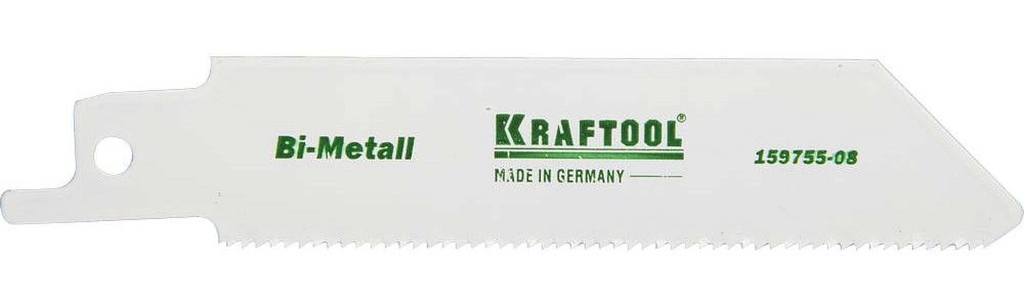 KRAFTOOL S522 EF, по металлу, Bi-Met, шаг 1.4 мм, 80 мм, полотно для сабельной пилы (159755-08)