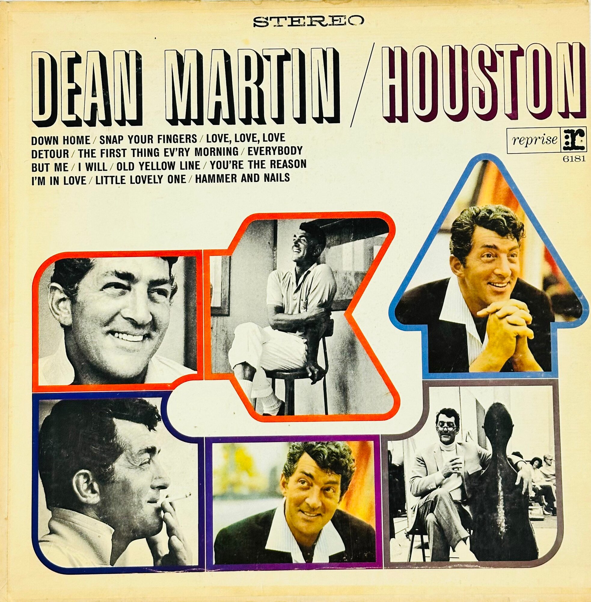 Dean Martin "Houston", винтаж LP12" 1965 USA