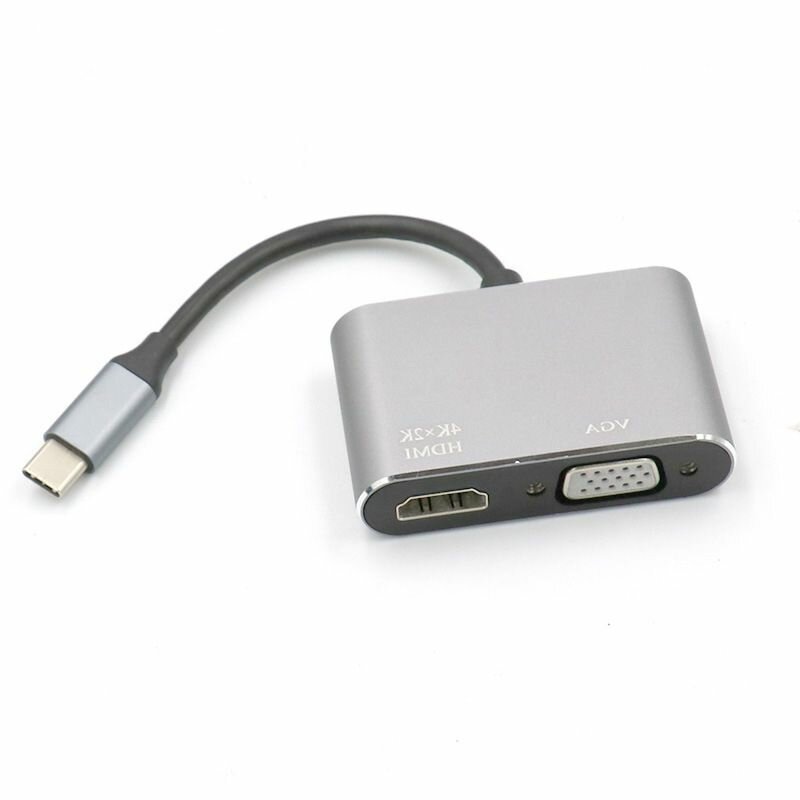 Многофункциональная докстанция TypeC с портами USB 30 для ноутбуков настольных компьютеров планшетов и мобильных