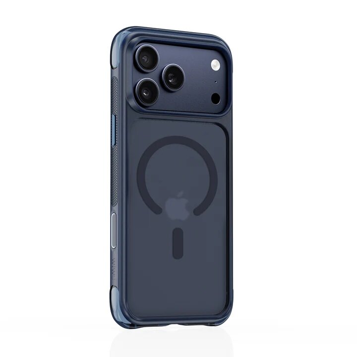 Чехол для iPhone 17 Pro/18 Pro Wiwu AreoGuard Pro Airbag Anti-Drop Case - Navy Blue