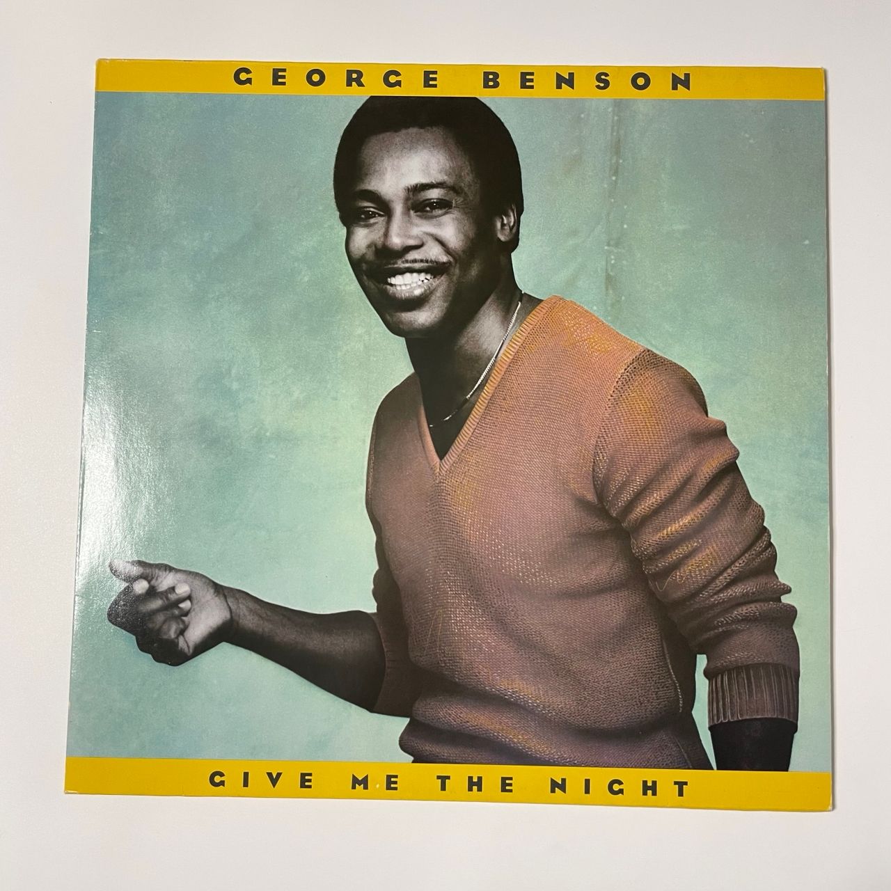 Винтажная виниловая пластинка LP George Benson, Give Me The Night (Германия 1980)