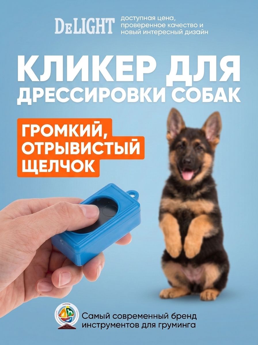 Кликер для дрессировки собак