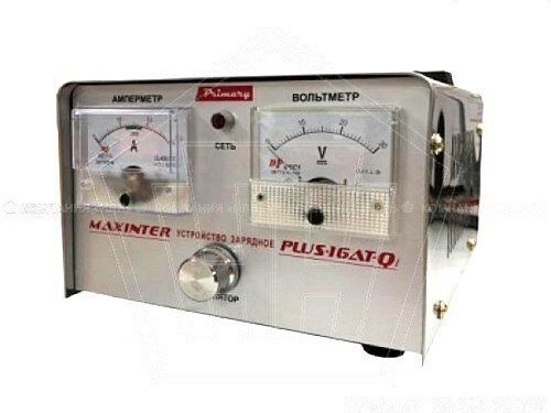 Зарядное устройство plus- 16ат-q maxinter (1а до 16а) (акб до 150а/ч) (трансф.) (16ат-qi)