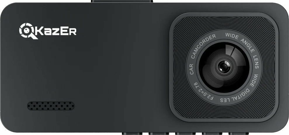 Видеорегистратор KazEr Extra 1920х1080.150, 2, 2 кам. в одном корпус, до 128Gb