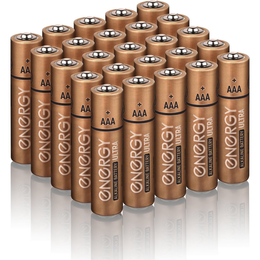 Батарейка алкалиновая ENERGY Ultra LR03/10KS (АAА) 20 штук 107229