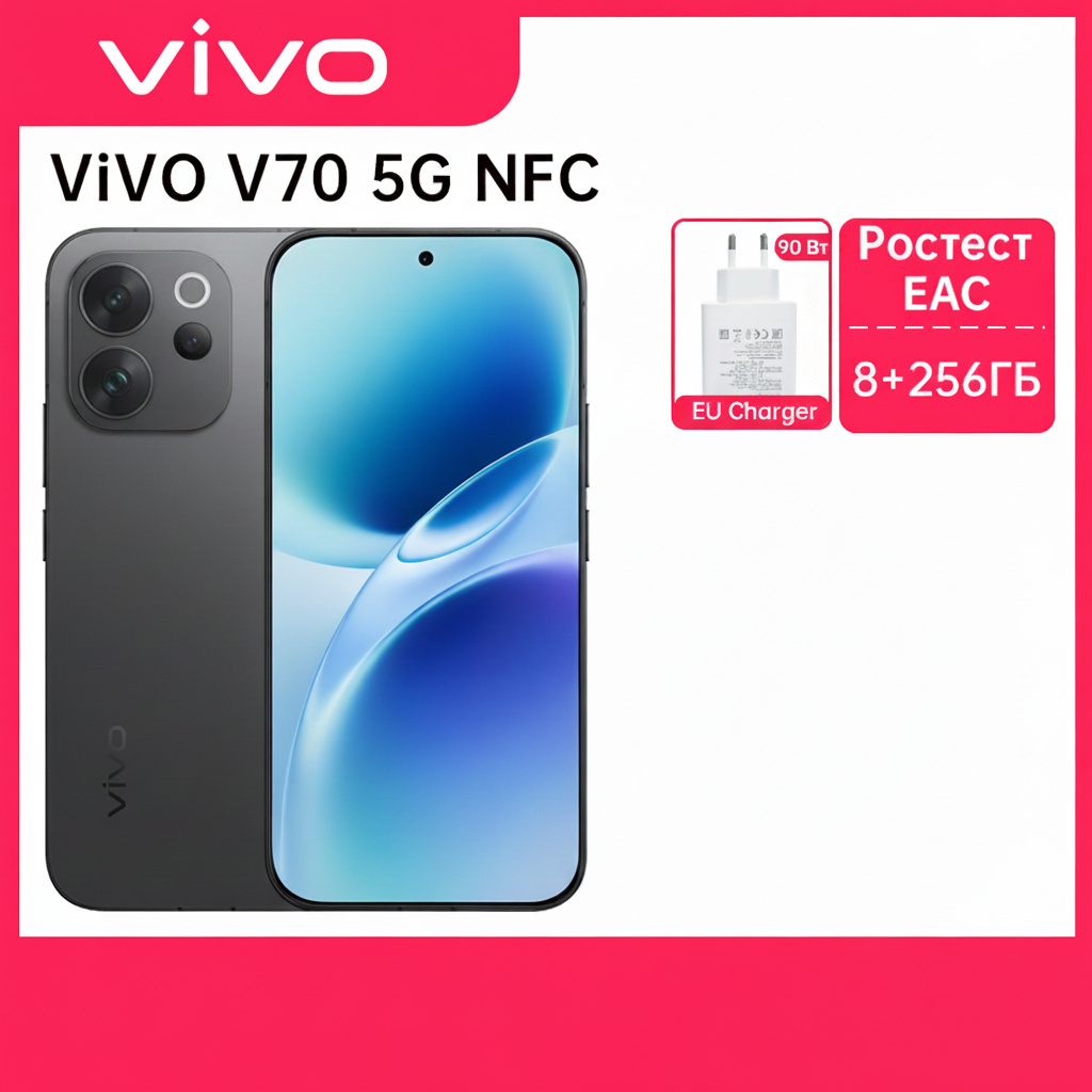 Смартфон Vivo V70, 8/256ГБ, global