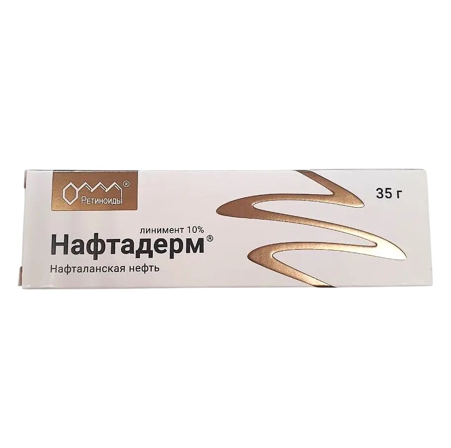 Нафтадерм линимент 10 % 35 г 1 шт