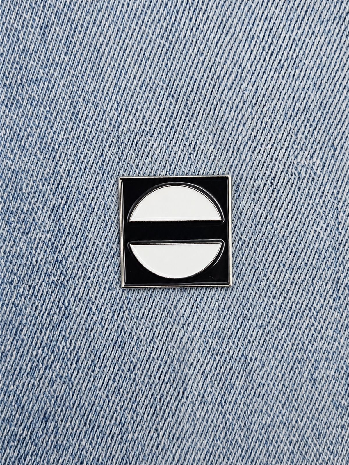 Значок Railwaytag, белый, черный — фото 1