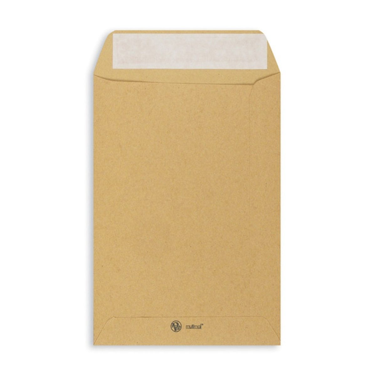 Пакет почтовый C5 Packpost Multipack (160x230, 80г, стрип) крафт, 50шт.