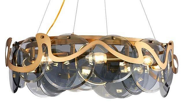 Подвесная люстра Inodesign Alessa Black 40.6025