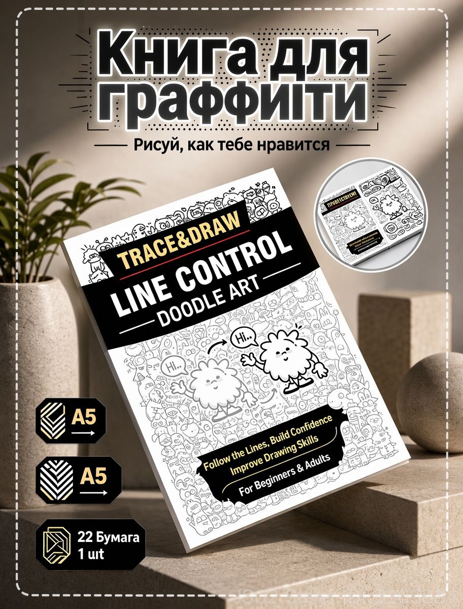 Тетрадь A5, 1 шт, листов: 22