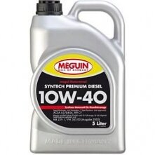 Полусинтетическое моторное масло Meguin Syntech Premium Diesel 10W-40, 1л