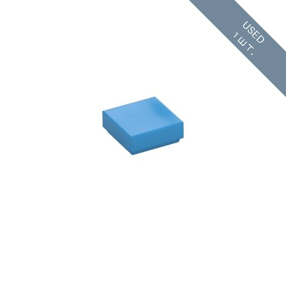 Деталь конструктора LEGO 3070 · Dark Azure · 1 шт.