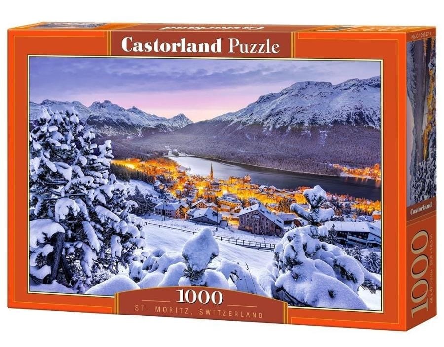 Пазл Castorland Санкт-Мориц, Швейцария, 1000 элементов
