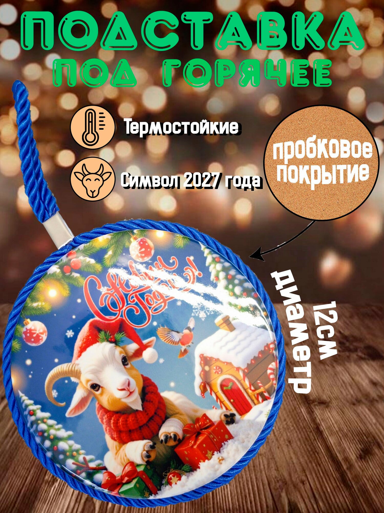 Подставка под горячее "Символ Нового Года 2027"