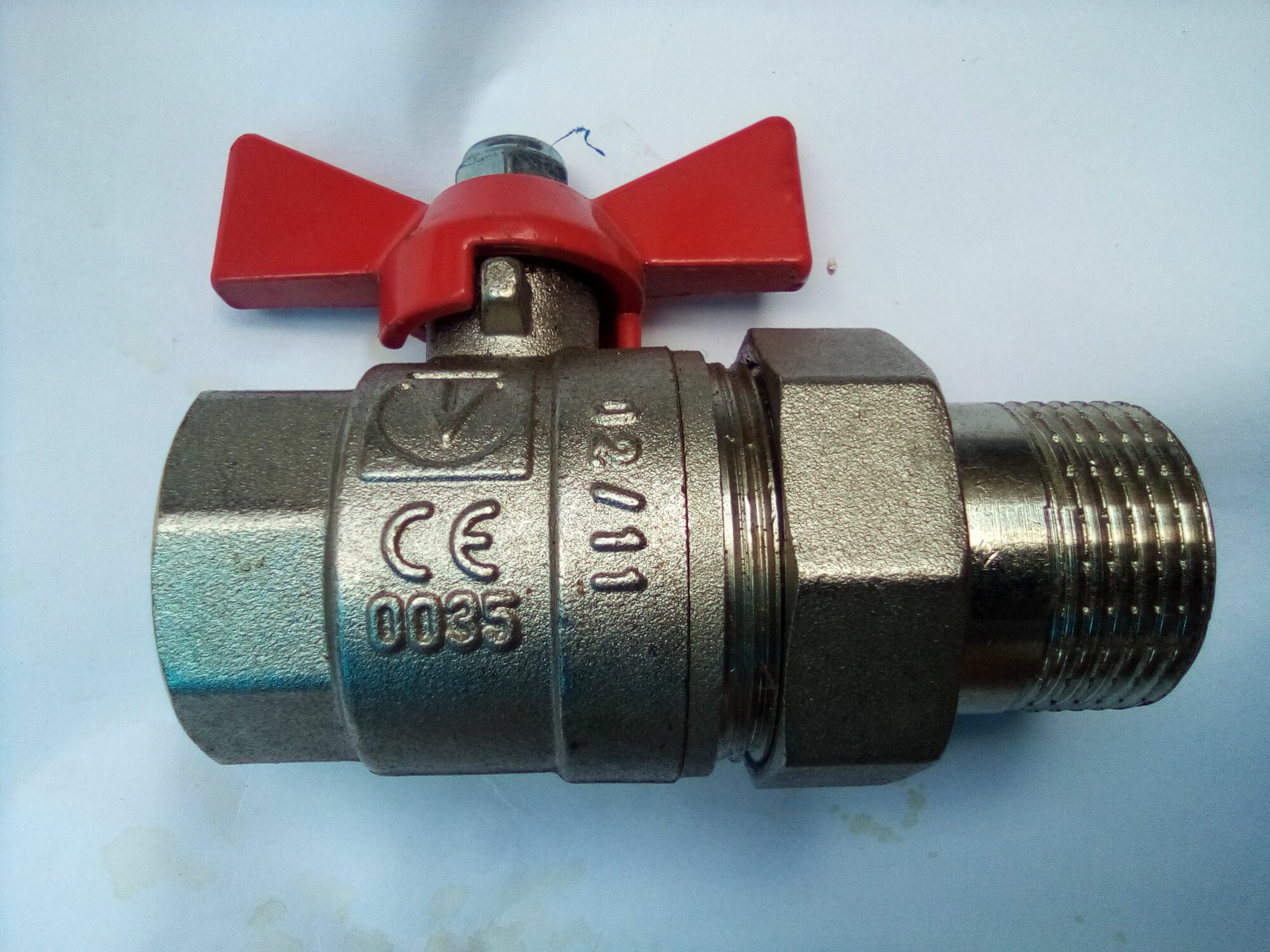 Кран VALTEC base-ГОСТ 1" г/ш баб американка VT.227S. N.06 Оригинал