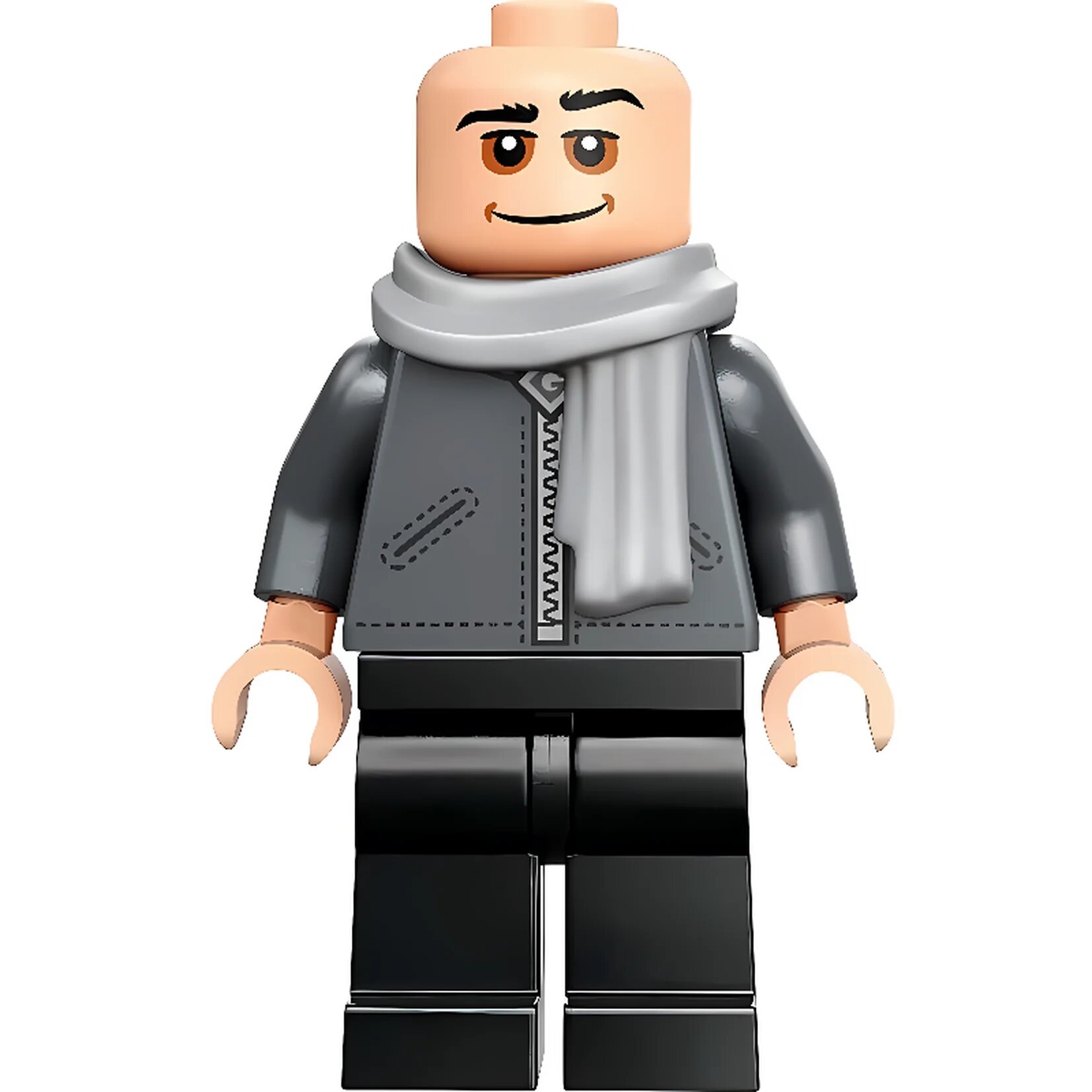 Минифигурка Lego Despicable Me and Minions Gru - Dark Bluish Gray Jacket mnn027 U