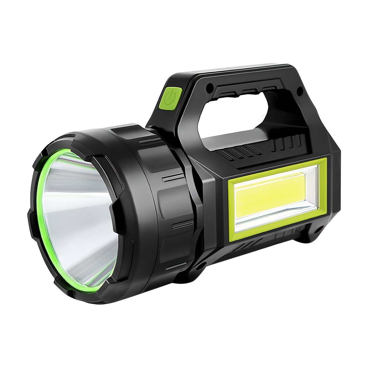 Кемпинговый фонарь с солнечной зарядкой и LED-подсветкой, USB-зарядка, 7 режимов, COB-боковой свет, индикатор заряда, для туризма и походов, 1 шт, в комплекте аккумуляторы