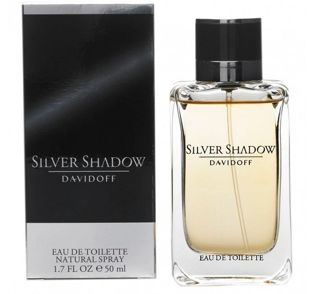 Мужская туалетная вода Davidoff Silver Shadow 50 мл - Давидофф Сильвер Шадоу