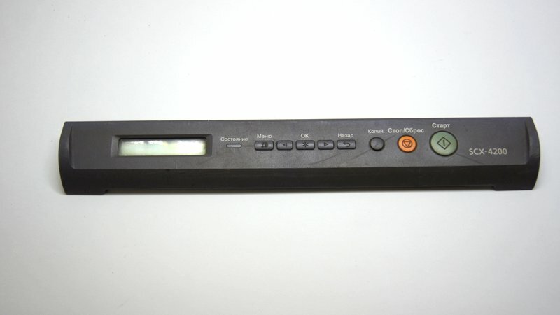 Плата панели управления JC92-01760B | JC92-01760A (с кнопками и дисплеем) SCX-4200/ SCX-4300/ SCX-4220