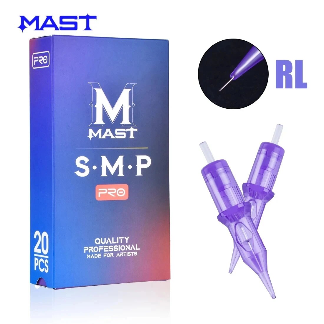 Иглы для татуажа DRAGONHAWK Mast PRO 3RL 0.2mm